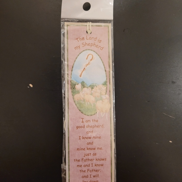 Other | God Loves Us The Lord Is My Shepherd Bookmarks Footprints ...